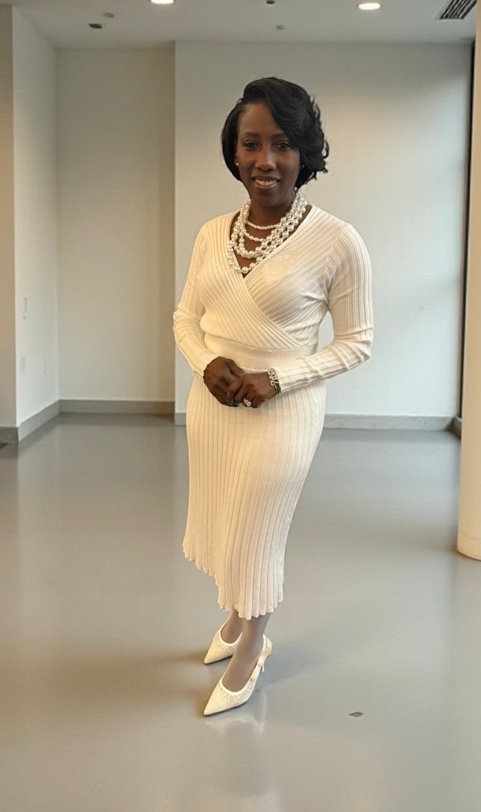 The Crinkle Dress - Zeta Uninterrupted Colors – Diggin Her Roots Boutique