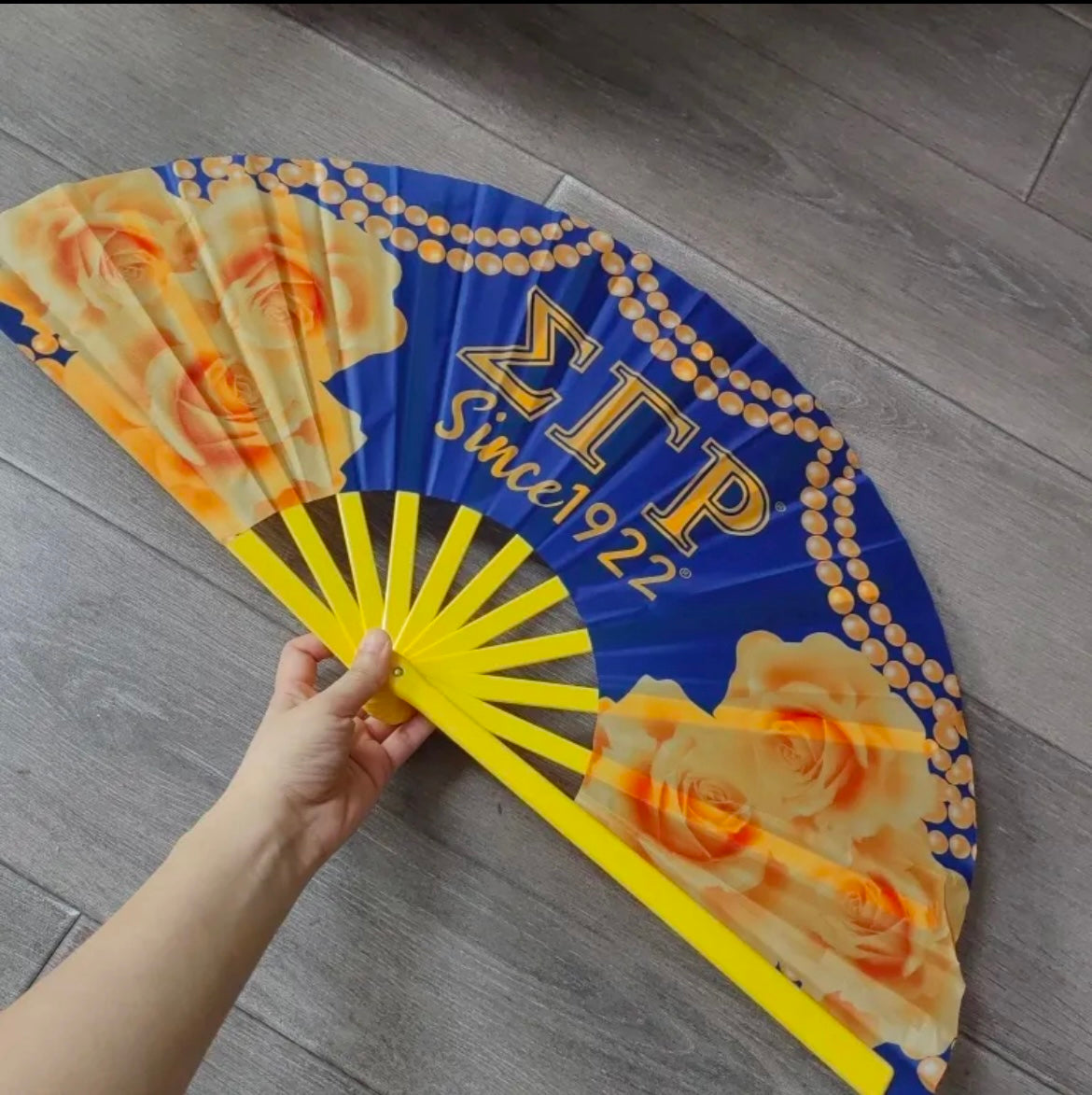 Plastic handle large SGRho Fan – Diggin Her Roots Boutique