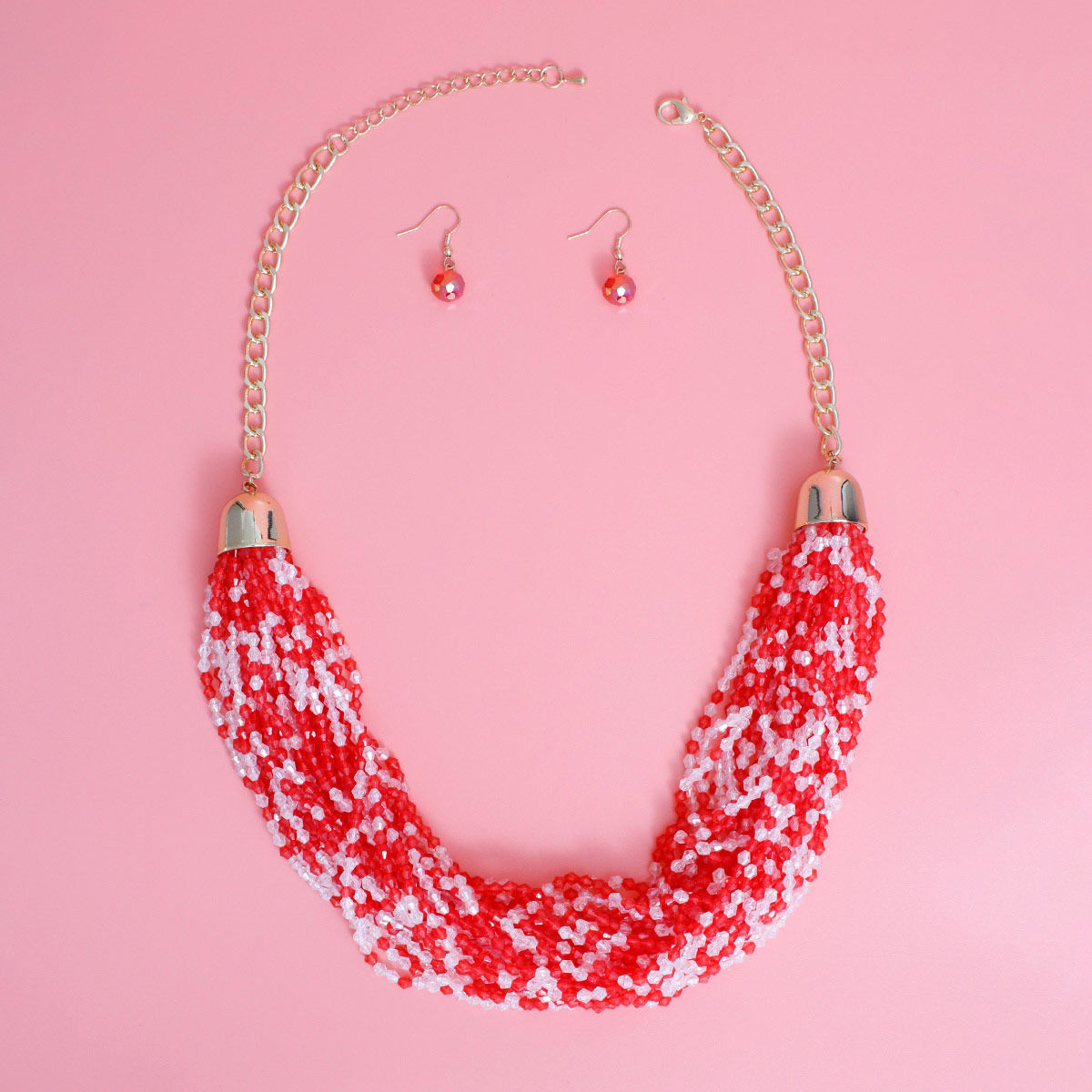 34 Strand Red Bead Set – Diggin Her Roots Boutique