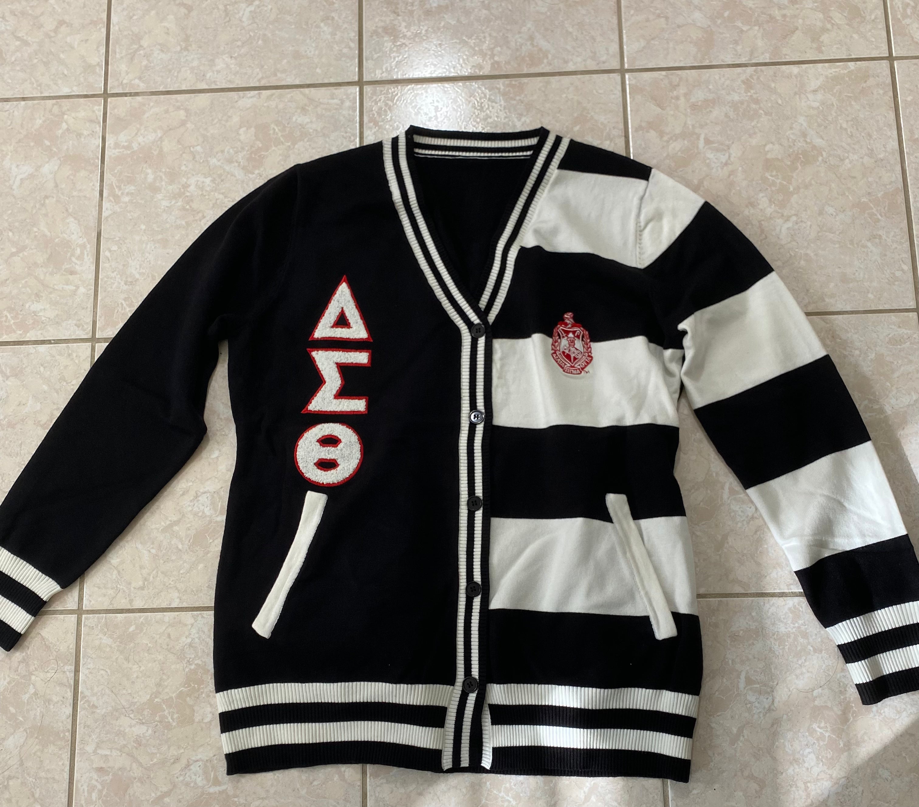 Delta Sigma Theta Cardigan *ORIGINAL DESIGN* – Diggin Her Roots Boutique